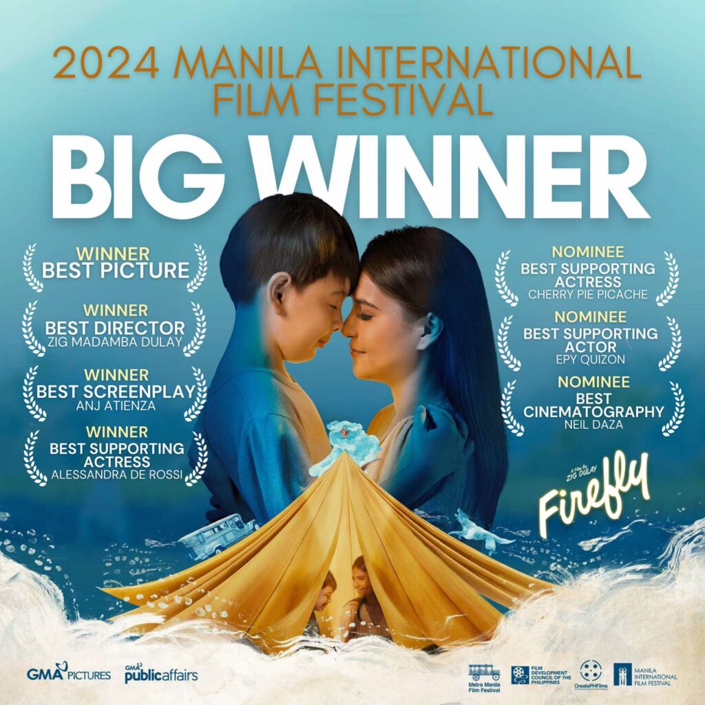 ‘Firefly’ Is Most Awarded Film Of Manila International Film Festival ...